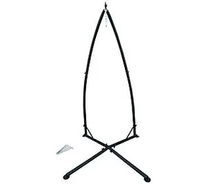 BACKYARD EXPRESSIONS X-base Hanging Hammock Cha Ir Stand - One-color