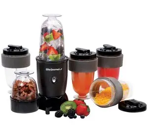ELITE Gourmet 17-piece Personal Drink Blender - One-color