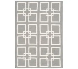 MARTHA STEWART Square Dance 4' X 6' Rug - One-color