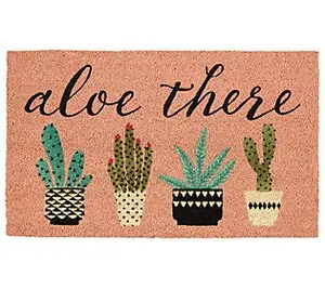 DESIGN IMPORTS Aloe There Doormat - One-color