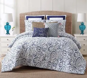 OCEANFRONT RESORT Indienne Paisley Full/queen C Omforter Set - One-color