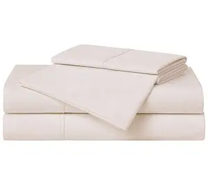 CANNON Solid Percale 5-piece Split King Sheet Set - One-color