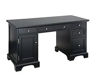 HOME STYLES Bedford Pedestal Desk - One-color