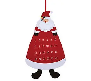 C&F HOME Santa Advent Calendar By - One-color