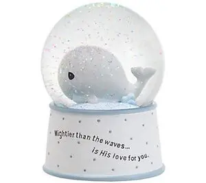 PRECIOUS MOMENTS Mightier Than The Waves' Musi Cal Snow Globe - One-color