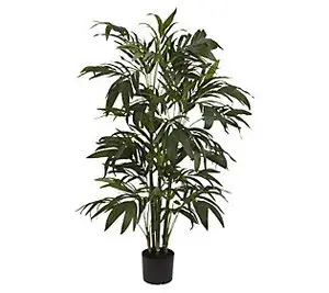 NEARLY NATURAL 4' Bamboo Artificial Tree By - One-color