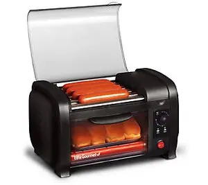 ELITE Cuisine Hot Dog Roller And Toaster Oven - One-color