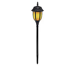 TECHKO Solar Garden & Walkway Led Light Amber Or White Light