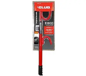 THE CLUB The Original Club Steering Wheel Lock Red - One-color