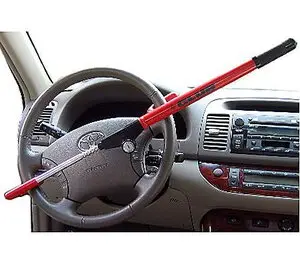 THE CLUB The Original Club Steering Wheel Lock Red