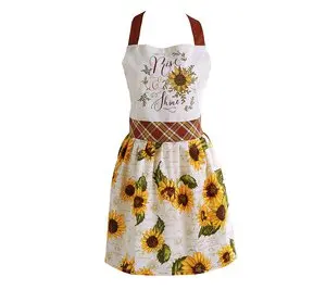 DESIGN IMPORTS Rise & Shine Print Apron - One-color