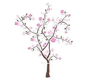 ROOMMATES Spring Blossom Peel & Stick Giant Wal L Decal - One-color