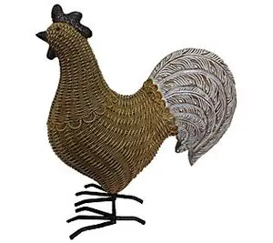 SANTA'S WORKSHOP Swi Garden 11' Folkart Rooster - One-color