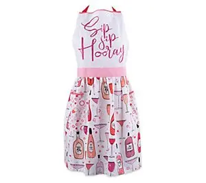 DESIGN IMPORTS Sip Sip Hooray Wine Apron - One-color