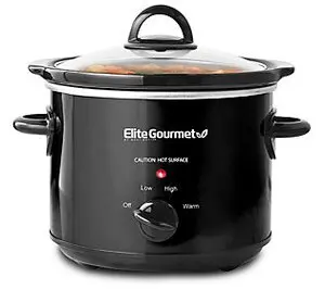 ELITE Gourmet 3-qt Slow Cooker - One-color