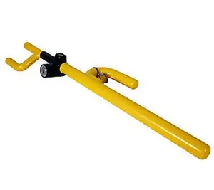 THE CLUB Steering Wheel Lock Yellow - One-color