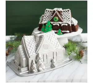 NORDICWARE Gingerbread House Bundt Pan