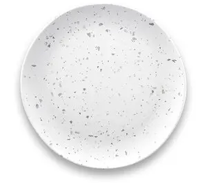 TARHONG Melamine Terrazzo-look Set Of 6 Salad P Lates - One-color