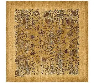 SAFAVIEH Lyndhurst 6' X 6' Paisley Life Power Loomed Squ Are Rug - One-color
