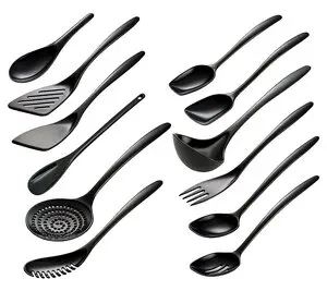 GOURMAC Hutzler 12-piece Set Melamine Utensils - One-color