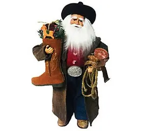 SANTA'S WORKSHOP 20' Cowboy With Leather Boot Santa's Worksho P - One-color