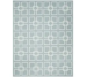 MARTHA STEWART Square Dance 8' X 10' Rug - One-color