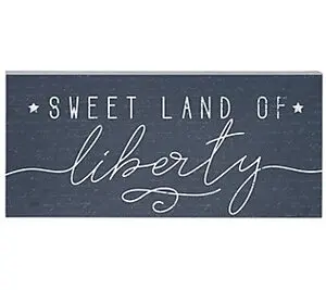 SINCERE SURROUNDINGS Sweet Land Of Liberty Wall Art Sincere Surro Undings - One-color