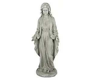 LUXEN HOME Virgin Mary Garden Statue - One-color