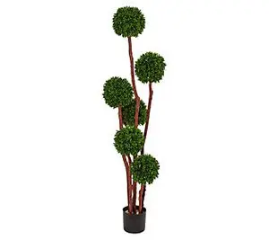 NEARLY NATURAL New Boxwood Tree By - One-color