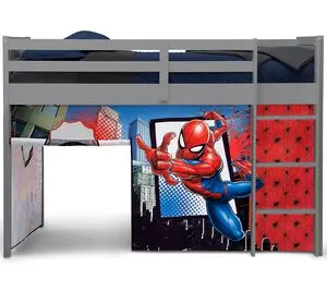 DELTA CHILDREN Spider-man Loft Bed Tent