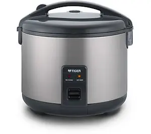 TIGER 8-cup Stainless Steel Rice Cooker/warmer - Silver