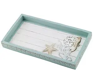 AVANTI LINENS Farmhouse Shell Tray - One-color