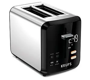KRUPS My Memory Digital Stainless Steel 2-slot Toaster