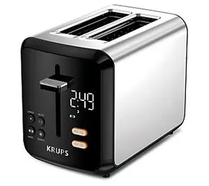 KRUPS My Memory Digital Stainless Steel 2-slot Toaster