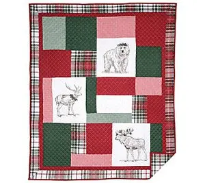 C&F HOME Lennox Holly Throw