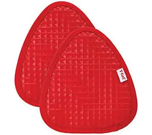T-FAL 2-pack Flexible Waffle Silicone Pot Holde Rs - One-color