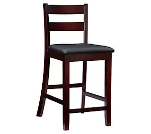 LINON Home 24' Estie Soho Kitchen Counter Stool - One-color