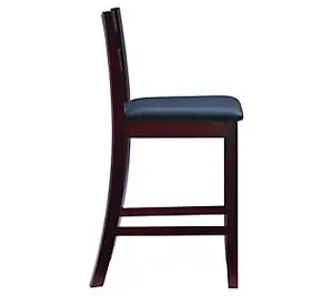 LINON Home 24' Estie Soho Kitchen Counter Stool