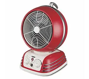 OPTIMUS Retro Design Oscillating Fan Heater - One-color