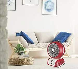 OPTIMUS Retro Design Oscillating Fan Heater