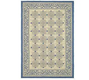 SAFAVIEH Courtyard Lattice Flower 4' X 5'7' Rug - One-color