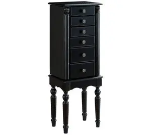 POWELL Ebony Jewelry Armoire