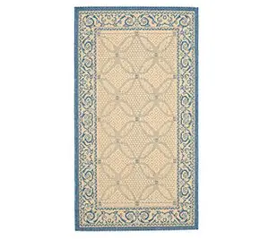 SAFAVIEH Courtyard Lattice Flower 2'7' X 5' Rug - One-color