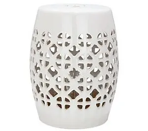 SAFAVIEH Circle Lattice Garden Stool - One-color