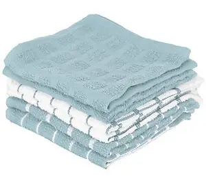 RITZ Set Of 6 Terry Check Dishcloths - One-color