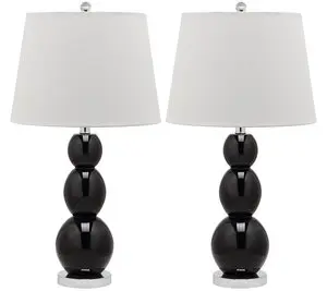 SAFAVIEH Set Of 2 Jayne Three-sphere Table Lamp S - One-color