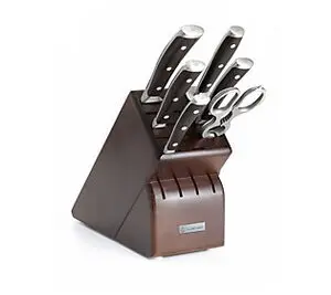 WUSTHOF Ikon 7-piece Knife Block Set - One-color