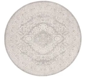 SAFAVIEH Reflection 668 Collection 6'7' Round Rug - One-color
