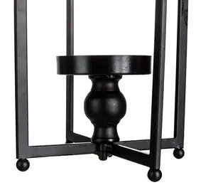 GLITZHOME Modern Farmhouse Open Scroll Lantern Medium
