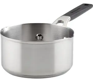 KITCHENAID 1-qt Stainless Steel Saucepan With P Our Spout - Silver